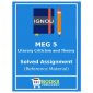 IGNOU MEG 1 Solved Assignment 2021-22 | bookstrolley.in