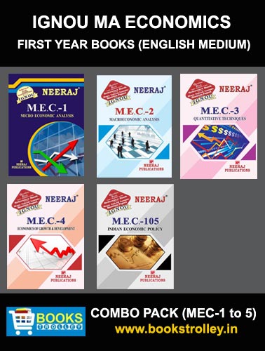 IGNOU MA Economics 1st Year Books | BooksTrolley.in