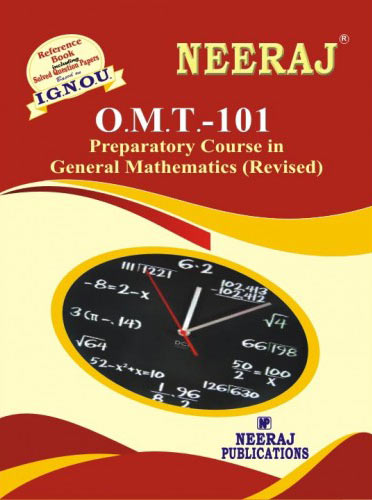 IGNOU OMT 101 Book | OMT-101: Preparatory Course in Mathematics
