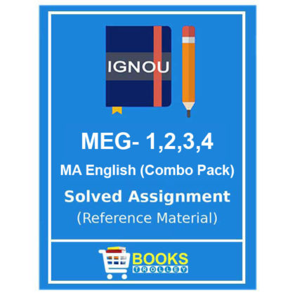 IGNOU MA English Solved Assignments 2021-22 | bookstrolley.in
